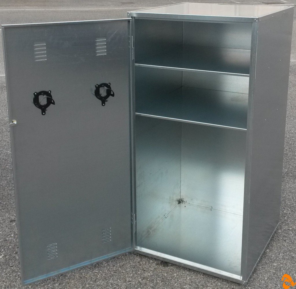 Galvanized steel locker - AEQZ Horse Equipment