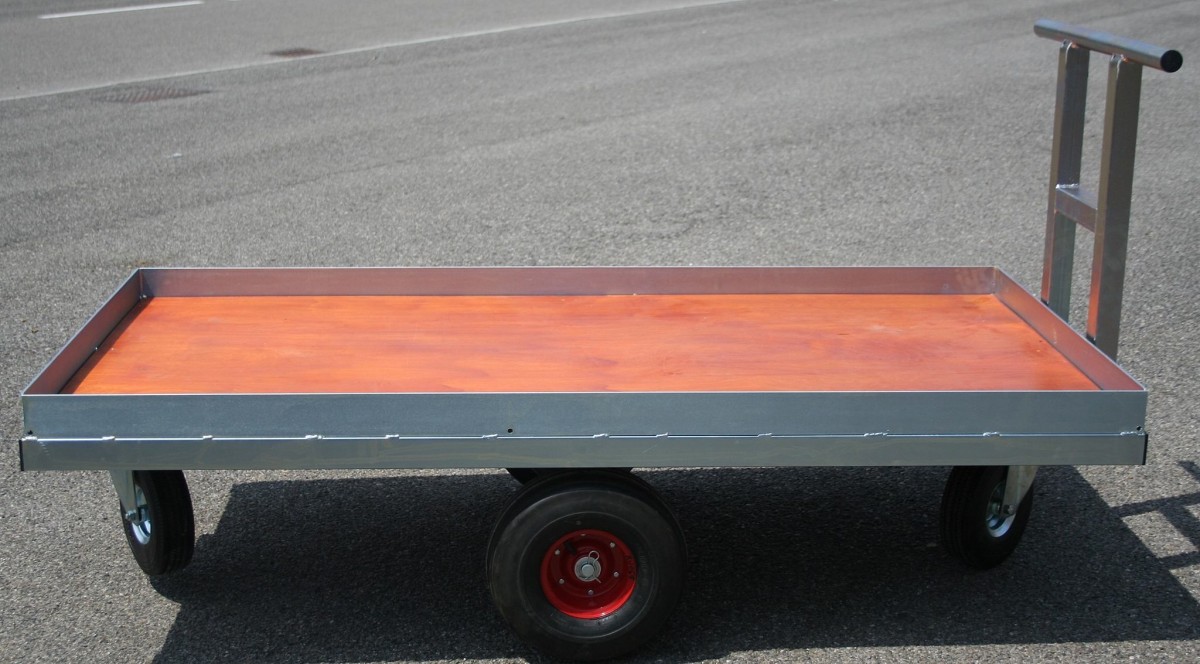 Rectangular bale trolley - AEQZ Horse Equipment